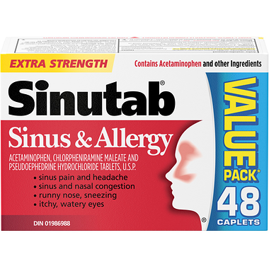 Sinutab-Sinus & Allergy Extra Strong-Superstore