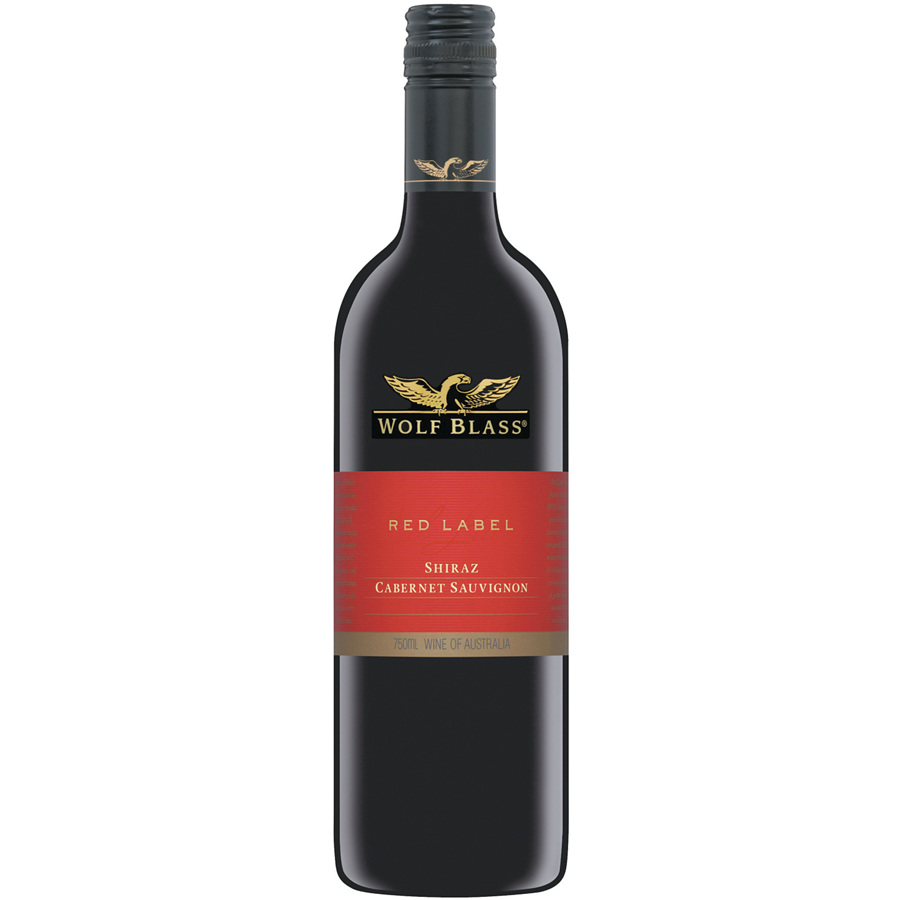 Wolf Blass Wolf Red Label Shiraz Cabernet Sauvignon ID required at pick up 750 ml Your Independent Grocer