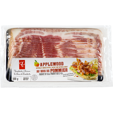 PC Applewood Bacon, Sliced | PC.ca