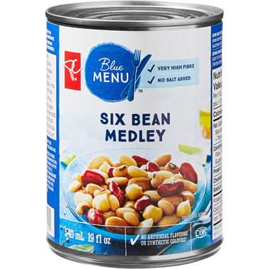 PC Blue Menu Blue Menu Six Bean Medley | PC.ca