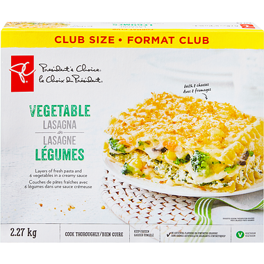 PC Vegetable Lasagna | PC.ca