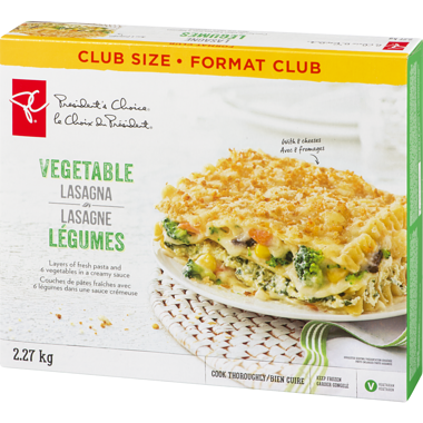 PC Vegetable Lasagna | PC.ca