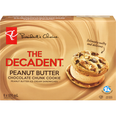 PC The Decadent Cookies, Peanut Butter Sandwich | PC.ca