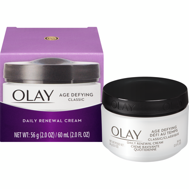 Olay age defying classic daily renewal cream store