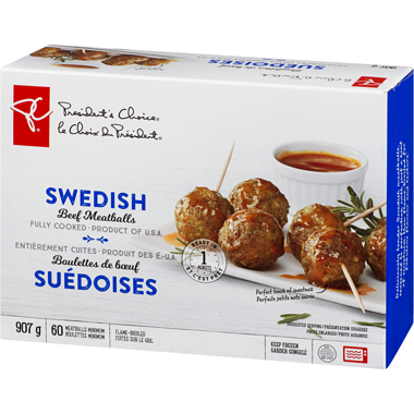 PC Swedish Beef Meatballs | PC.ca