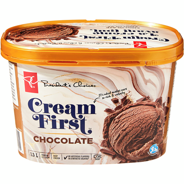 PC Cream First Chocolate Ice Cream | PC.ca