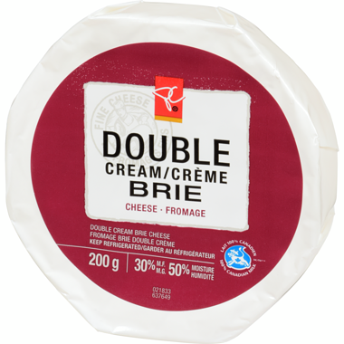 PC Double Cream Brie Cheese | PC.ca