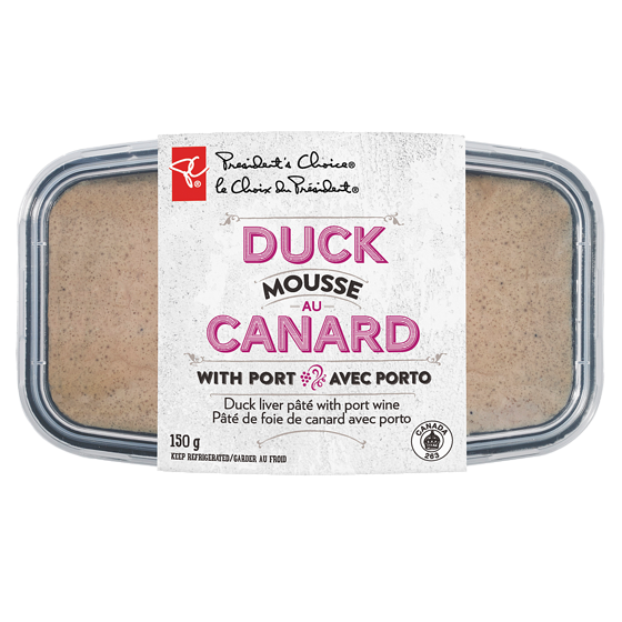 PC Duck Mousse With Port Duck Liver Pâté With Port Wine | PC.ca