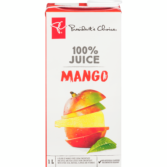 PC 100% Mango Juice | PC.ca