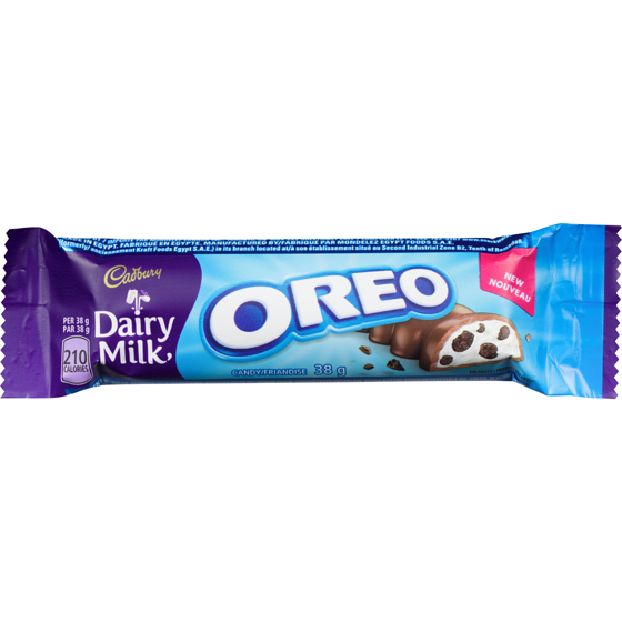 Cadbury Dairy Milk Oreo Chocolate Bar 38 g Zehrs