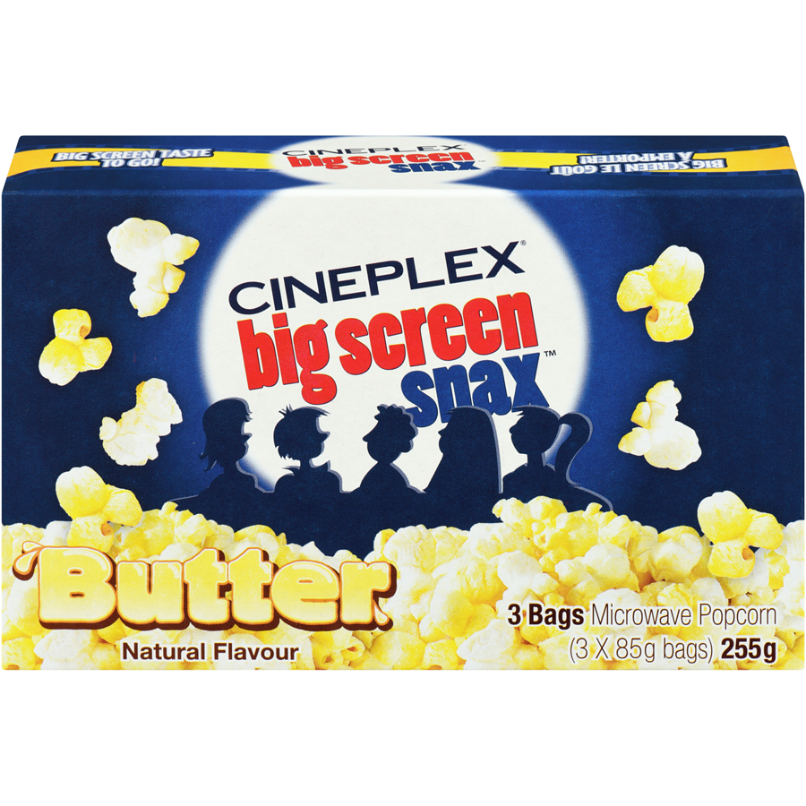 Butter Microwave Popcorn 3 Pack