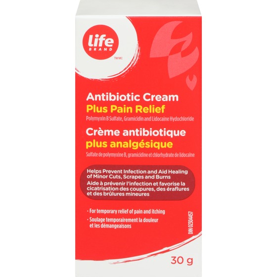 Antibiotic Cream Topcare Maximum Strength First Aid Antibiotic & Pain