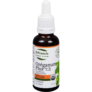 St Francis Herb Farm Oil 1 3 Wild Oregano Cough Cold 30 ml Fortinos