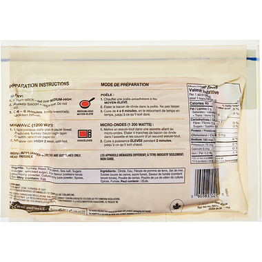 PC Free From Bacon Style Turkey | PC.ca