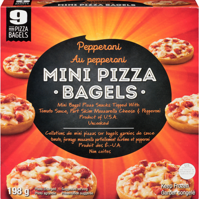 Great Value Cheese Pepperoni Mini Pizza Bagels, Oz, Count, 52% OFF