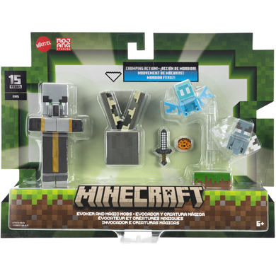 Mattel Minecraft Craft a Block 2 Pack Assortment Figures 1 ea Atlantic Superstore